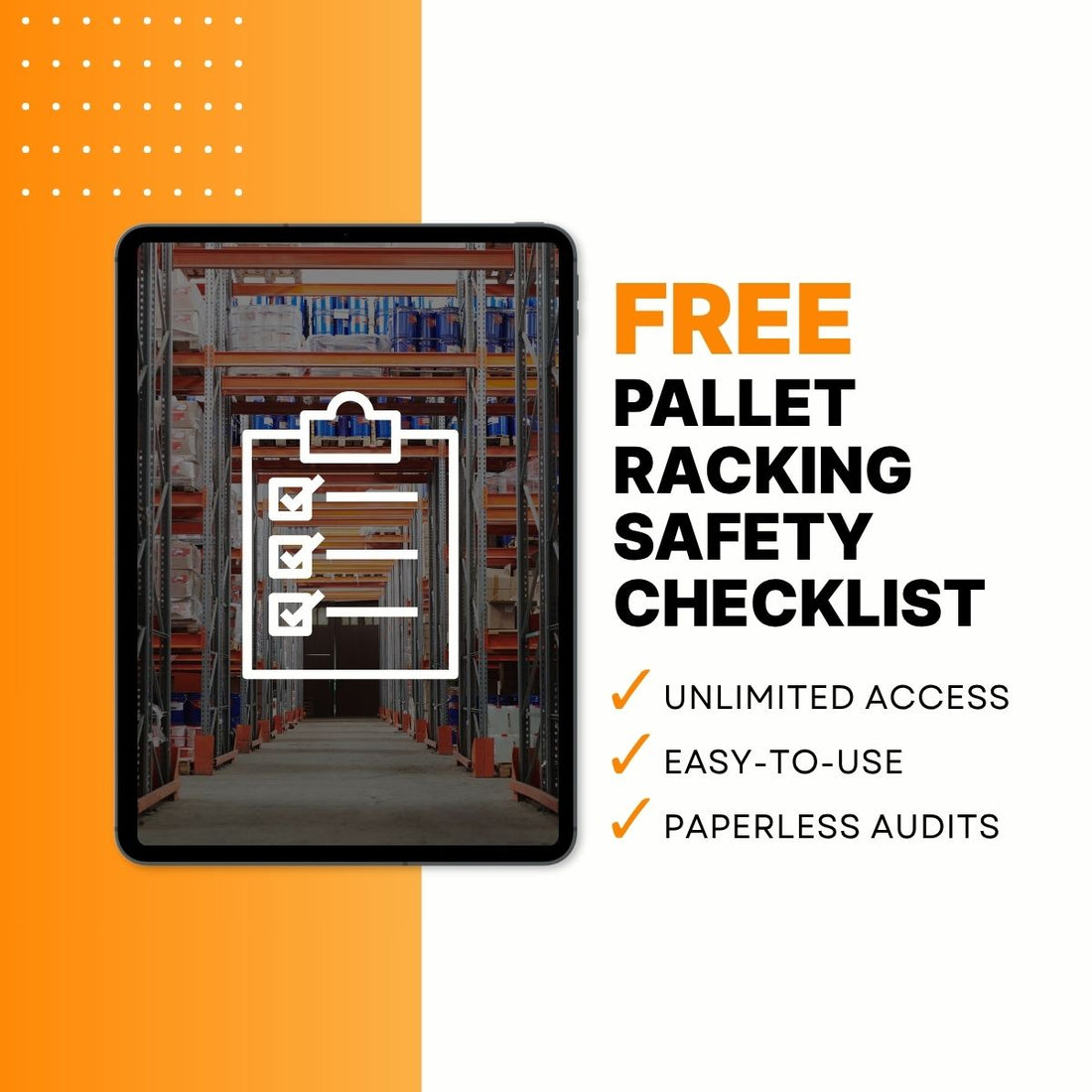 Free Digital Pallet Racking Inspection Checklist – Spot On Warehouse ...